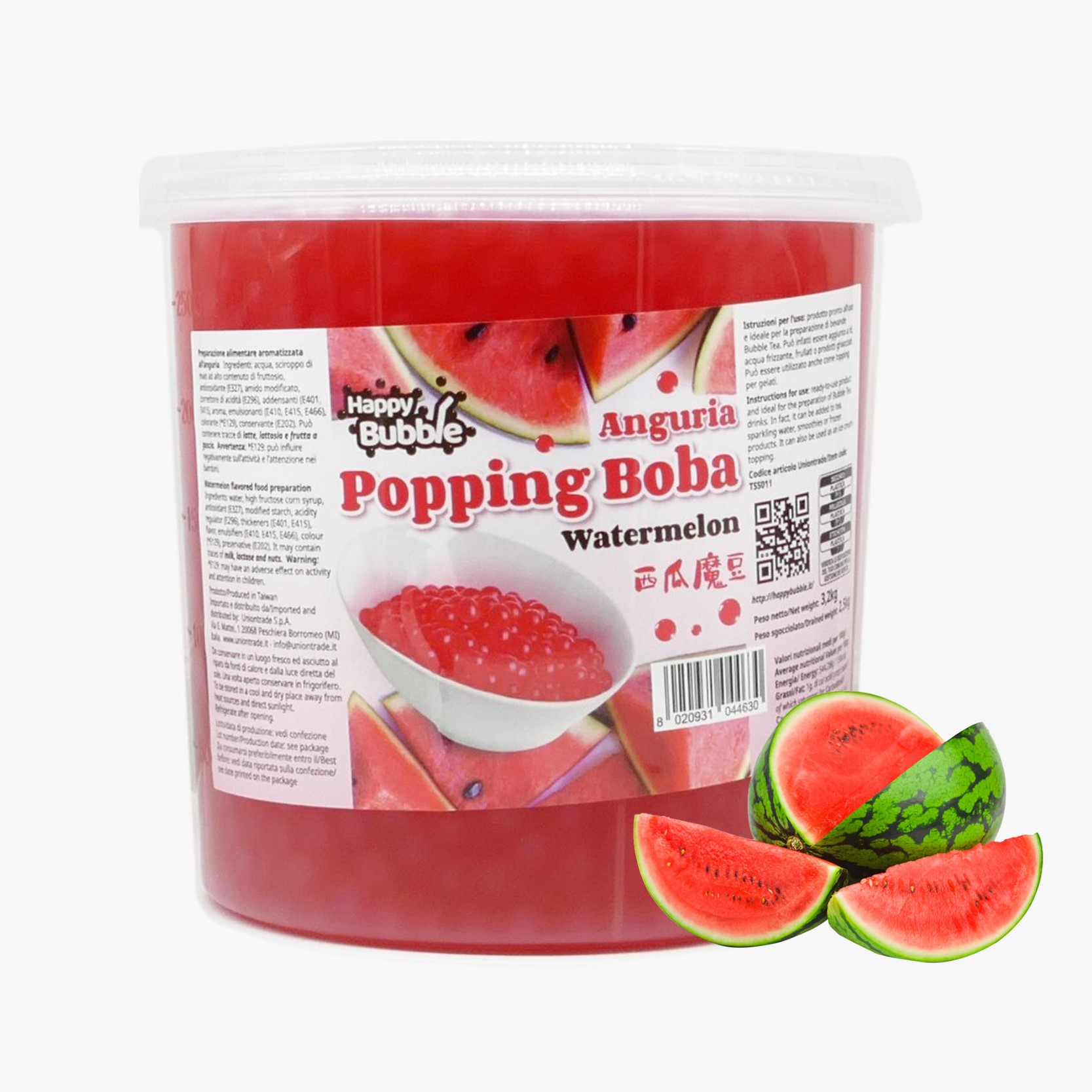 Bubble tea cu aromă de pepene roșu - 3,2 kg – Royal Drink